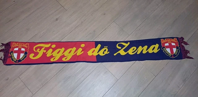 SCIARPA ULTRAS GENOA Figgi Do Zena Supporters No Fossa Grifoni Rara No ...