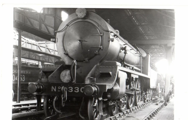 RAIL PHOTO SR LSWR 460 330 Nine Elms shed London £2.39 - PicClick UK