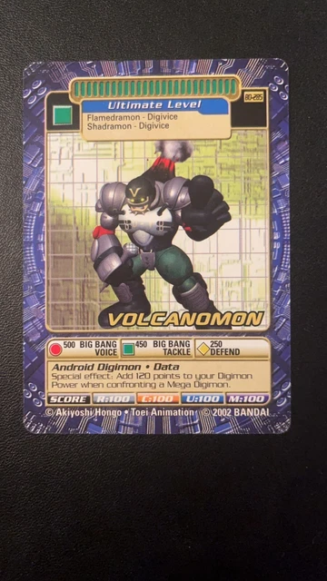 BANDAI DIGIMON TRADING Card Series 6 Volcanomon Bo-285 $99.00 - PicClick CA