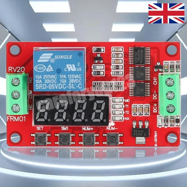 # FRM01 MODULO relè loop infinito 1CH modulo loop ritardo automazione (5v) EUR 6,99 - PicClick IT