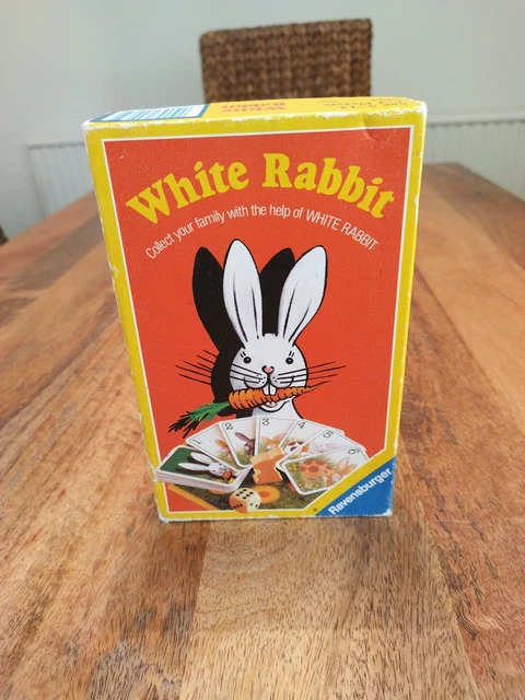 WHITE RABBIT RAVENSBURGER Vintage Board Game 1988, Complete £14.99 ...