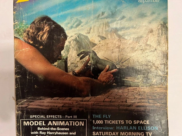 VTG MAGAZINE STARLOG Number 8 Sept. 1977-Ray Harryhausen-Model ...