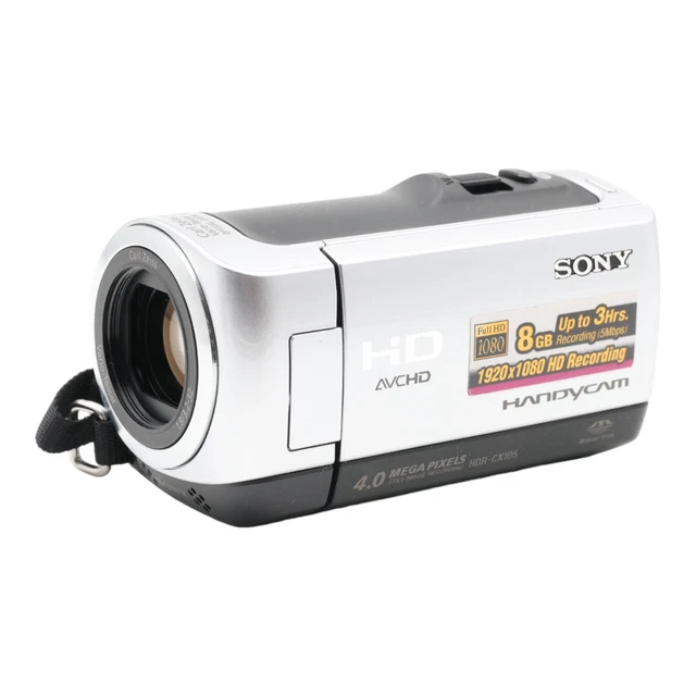 SONY HANDYCAM HDR-CX105E Caméscope Caméra Numérique Full HD EUR 170,42 ...