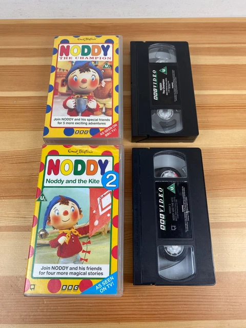 NODDY 2 - BBC VHS VIDEO - NODDY AND THE KITE - CHILDRENS ***Damaged ...
