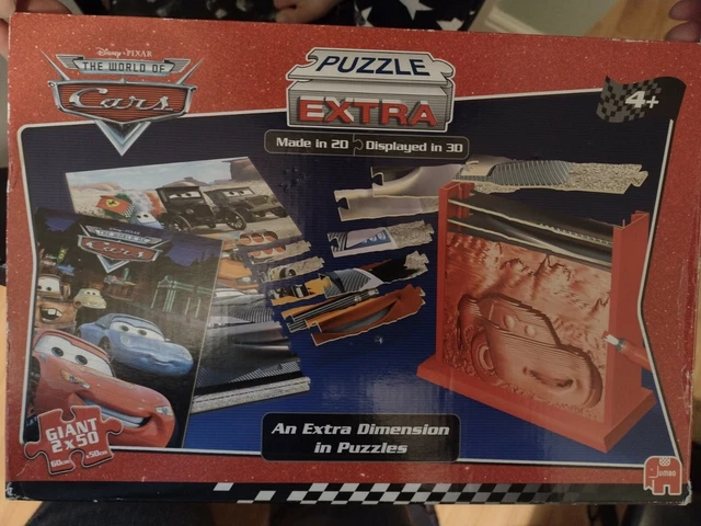 DISNEY PIXAR CARS Puzzle Extra 2D Display 3D Sculpture Jigsaw Puzzle ...