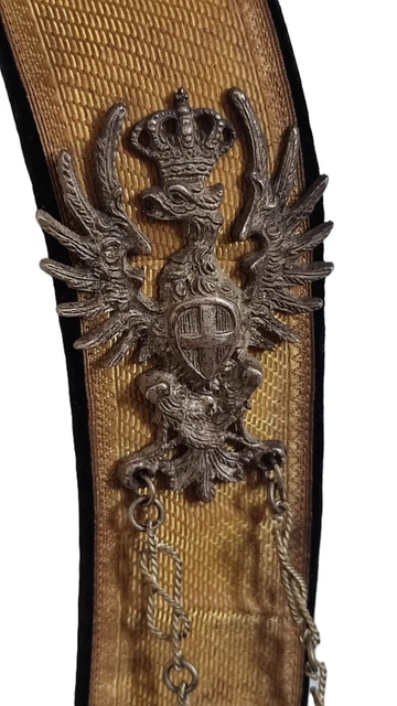 ORIGINAL WWII ITALIAN Army Officer's Parade Cross Belt £78.72 - PicClick UK