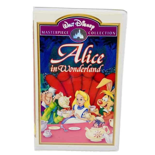 VTG WALT DISNEY Classic Alice in Wonderland Masterpiece Collection VHS Clamshell £9.36 - PicClick UK