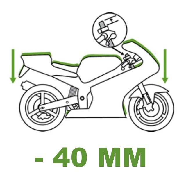 KIT ABBASSAMENTO MOTO - 40 Mm [Metisse] Aprilia Rsv4 1100 / Factory ...