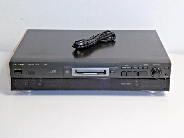TECHNICS SJ-MD100 REGISTRATORE minidisc di fascia alta nero, 2 anni di ...