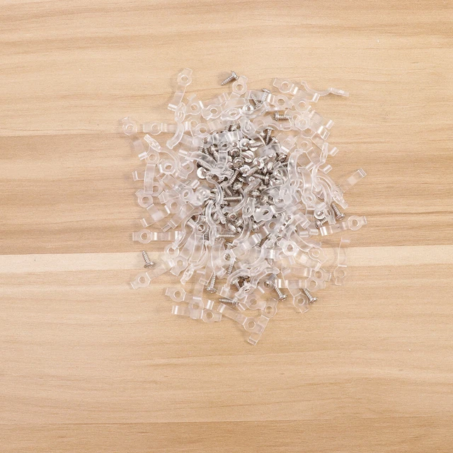 200 PCS VIS Pour Bandes Lumineuses Attache Cordon Montage À EUR 9,99 ...