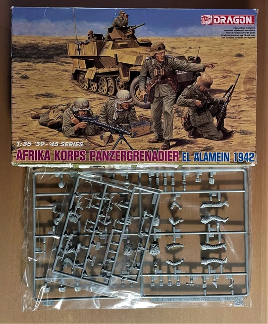 DRAGON 6389 - Africa Corps Tank Grenadier (El Alamein 1942) - 1/35 ...