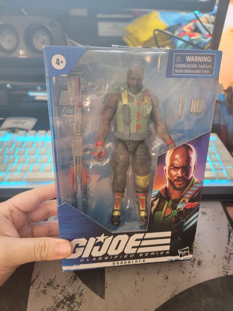 HASBRO GI JOE Classified Series Roadblock 6 inch Action Figure E8491 ...
