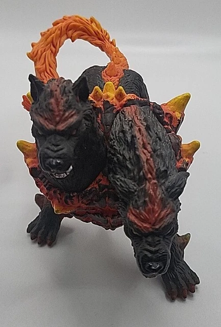 SCHLEICH ELDRADOR CREATURES Hellhound Mythical Fantasy Two Headed Dog £ ...