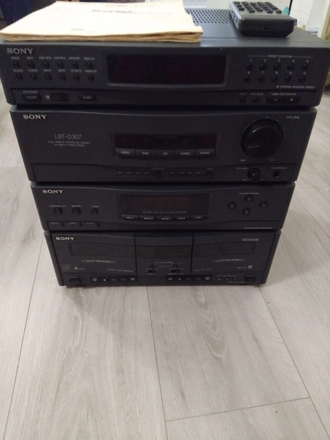 SONY HI-FI STEREO System LBT-D307 Radio Cassette Player See Description ...