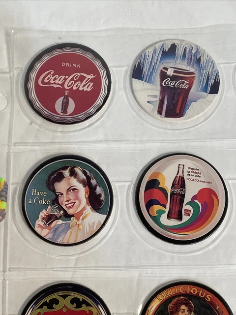 LOT OF 15 Coca-Cola POGS “Coke.Cap” Collection - Excellent Condition ...
