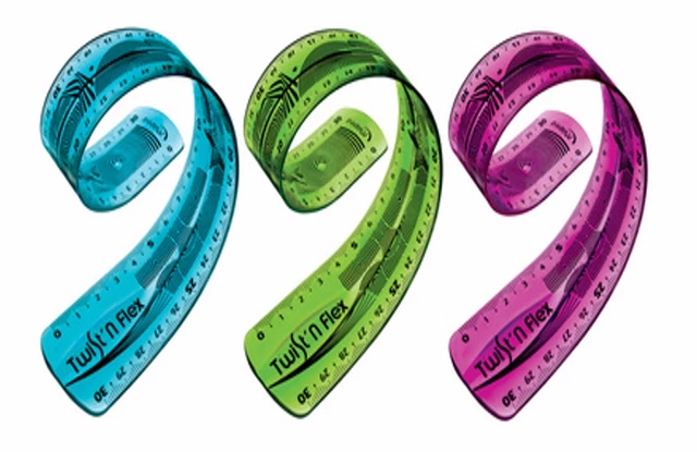 MAPED FLACHLINEAL LINEAL Twist'n Flex unzerbrechlich flexibel 15 cm 20 ...