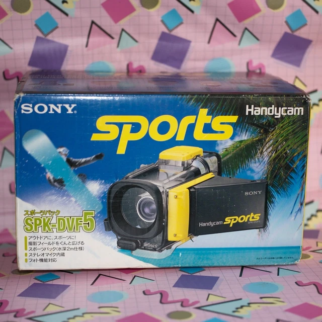 SONY SPK-DVF 5 Handycam Camcorder Marine Sports Pack Waterproof Housing ...
