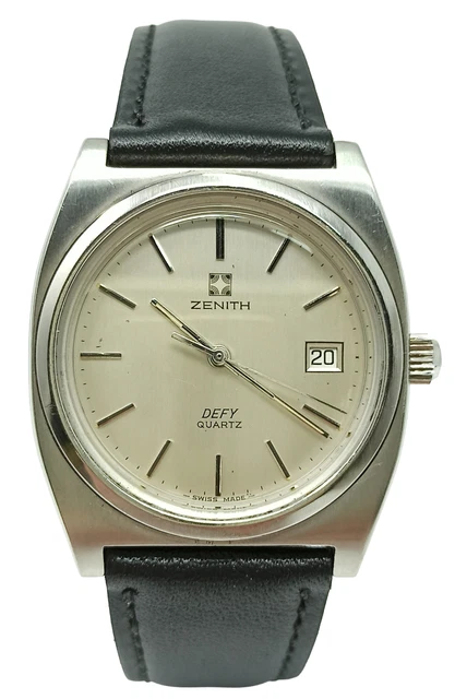 OROLOGIO ZENITH DEFY quartz 01.0010.460 rare watch stainless steel ...