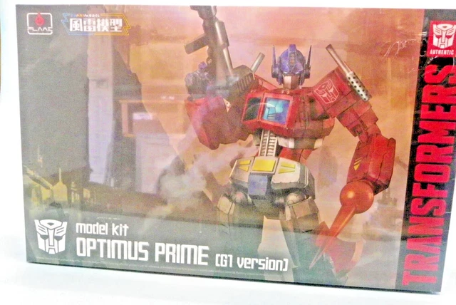 TRANSFORMERS OPTIMUS PRIME Model Kit CGI Version Unpainted Hasbro Ages ...