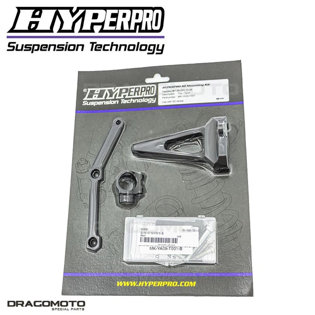 YAMAHA MT-09 ABS Sport Tracker 2014-2016 kit de montage HYPERPRO MK-YA09-T001-B EUR 234,53 ...