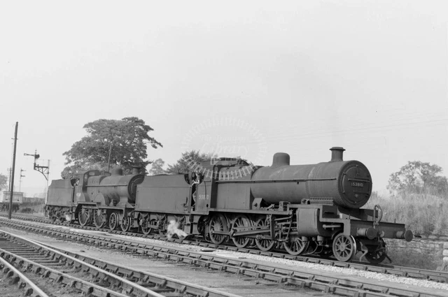 PHOTO BR BRITISH Railways Steam Locomotive Class SDJ7F 53810 -N Stead ...