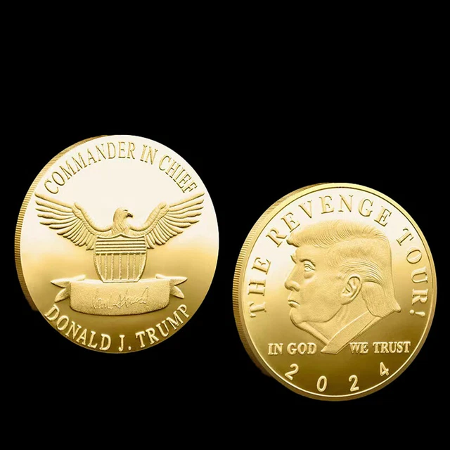 THE REVENGE TOUR EAGLE 2024 President Donald Trump Commemorative ...