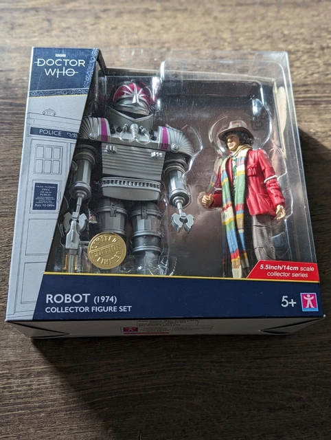 DOCTOR WHO K1 giant Robot 4th DR collector set 5" action Figure NEW ...