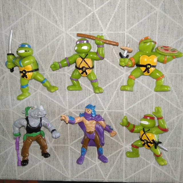 FIGURINE PVC YOLANDA tortue ninja turtles TMNT - série complète EUR 15 ...