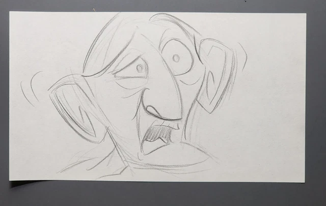 KRONK'S NEW GROOVE Movie Disney Animation Storyboard Drawing Sketch ...