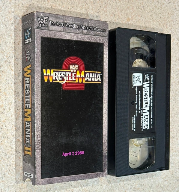 WWF -- WRESTLEMANIA Ii Vhs (1998) £8.88 - PicClick UK
