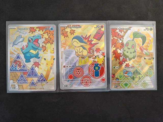 POKEMON FIRST PARTNER Illustration Collection Series 2 - JOHTO GEN 2 ...