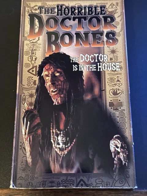 HORRIBLE DOCTOR BONES Full Moon Pictures VHS. RARE!Horror/Zombie/Cult ...