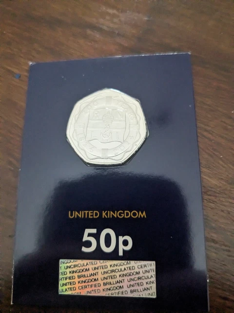 Silver Animal Coins 2024 RNLI 50p Brilliant Uncirculated Coin - Royal ...
