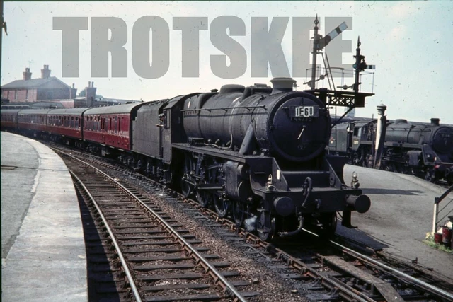 35MM SLIDE BR British Railways Steam Loco 44775 5MT Gloucester Eastgate ...