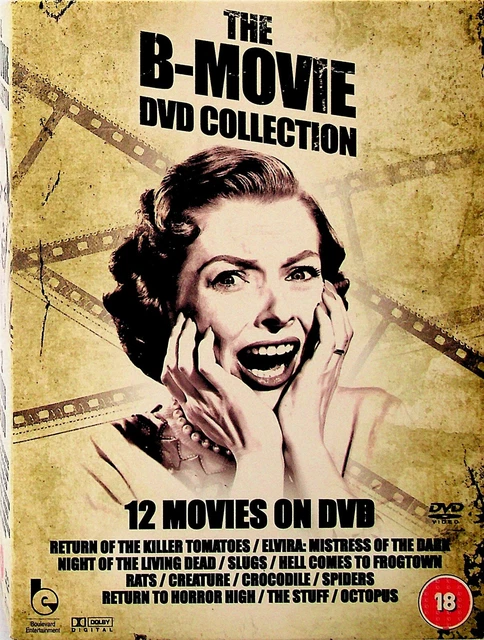 THE B-MOVIE DVD Collection 12-Horror Films Boxset (Slugs/Rats/Creature ...