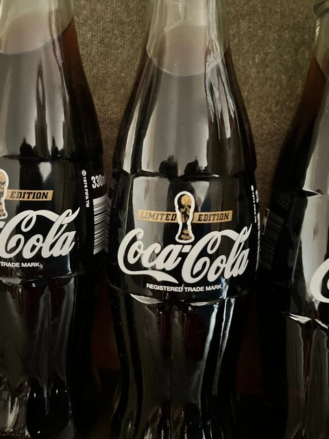 4 VINTAGE FIFA World Cup 1974 Cola Cola bottles rare 50 years old £18. ...