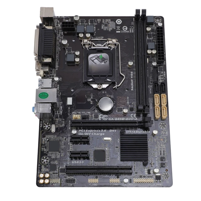 COMPUTER MOTHERBOARD M-ATX DDR3 X 2 DIMM Slot Gaming Motherboard ...