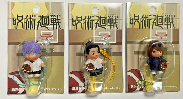 JUJUTSU KAISEN KEWPIE Set Satoru Gojo Suguru Geto Shoko Ieri Basketball ...