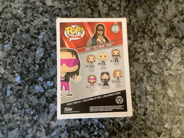 FUNKO POP # 68 Bret Hart The Hitman - WWE £29.82 - PicClick UK
