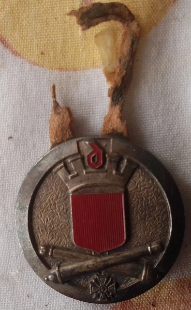 RARE,ANCIEN INSIGNE MILITAIRE INSIGNIA MILITARY WW2 France Artillerie ...