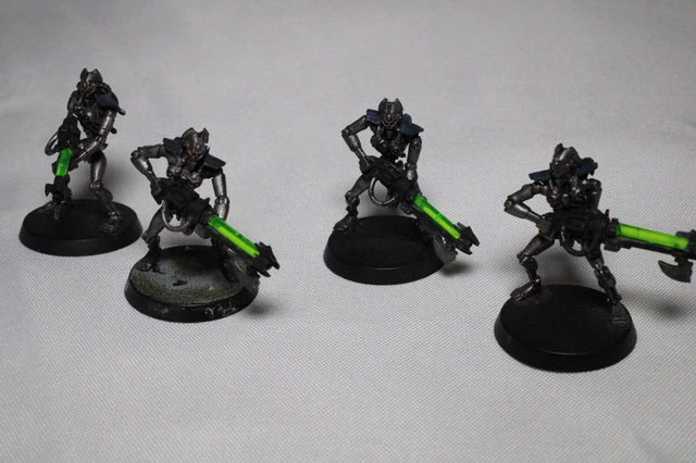 WARHAMMER 40K NECRON Female Warriors Conversions painted Wargame ...
