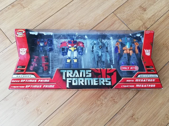 TRANSFORMERS MOVIE OPTIMUS Prime Megatron Target Exclusive Legends ...