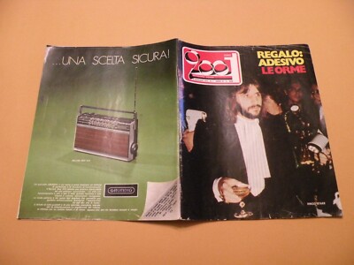 RIVISTA CIAO 2001 ANNO 6 N° 9 1974 (I.ANDERSON/L.SAYER/B.B.KING/R.ZERO ...