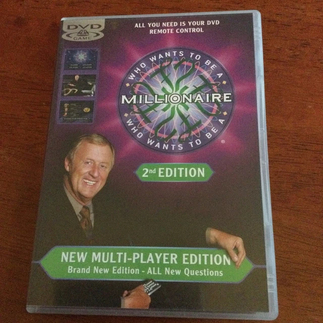 WHO WANTS TO Be A Millionaire Interactive 2nd Edition DVD Game -With ...
