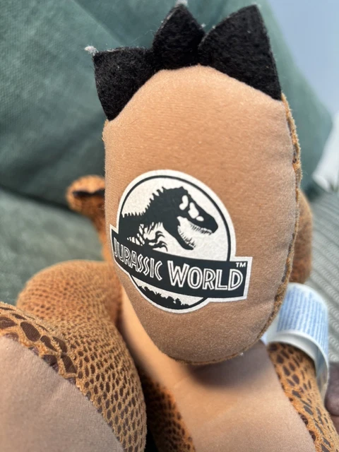 BUILD A BEAR Jurassic World T-REX Dinosaur 16" soft plush cuddly teddy ...