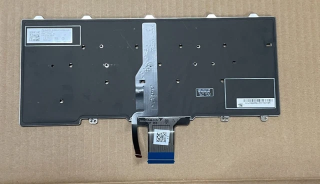 GENUINE DELL LATITUDE E7270 / E5270 Laptop Backlit UK Keyboard 044K3X ...