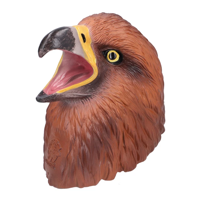 BALD EAGLE HAND Puppet Realistic Open Movable Mouth Interactive Bird ...