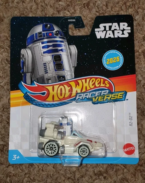 2025 HOT WHEELS Racer Verse Star Wars R2 D2 £24.99 - PicClick UK