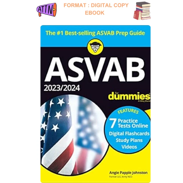 2024/2025 ASVAB FOR Dummies (+ 7 Practice Tests, Flashcards, & Videos ...