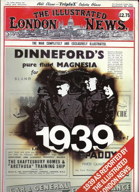 COMPENDIA OF LONDON ILLUSTRATED NEWS ( Items and photos of 1939 ...